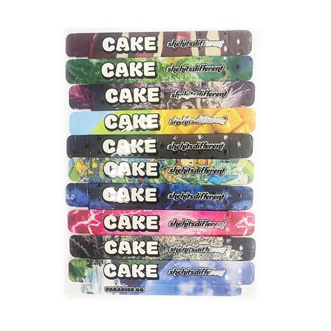 Gen 4 Cake Disposable Vape Pen E Cigarettes 280mah Rechargeable Battery