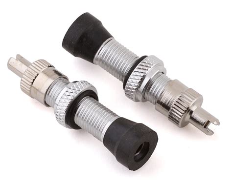 Alienation Tubeless Alloy Schrader Valves Silver Pair Dan S Comp