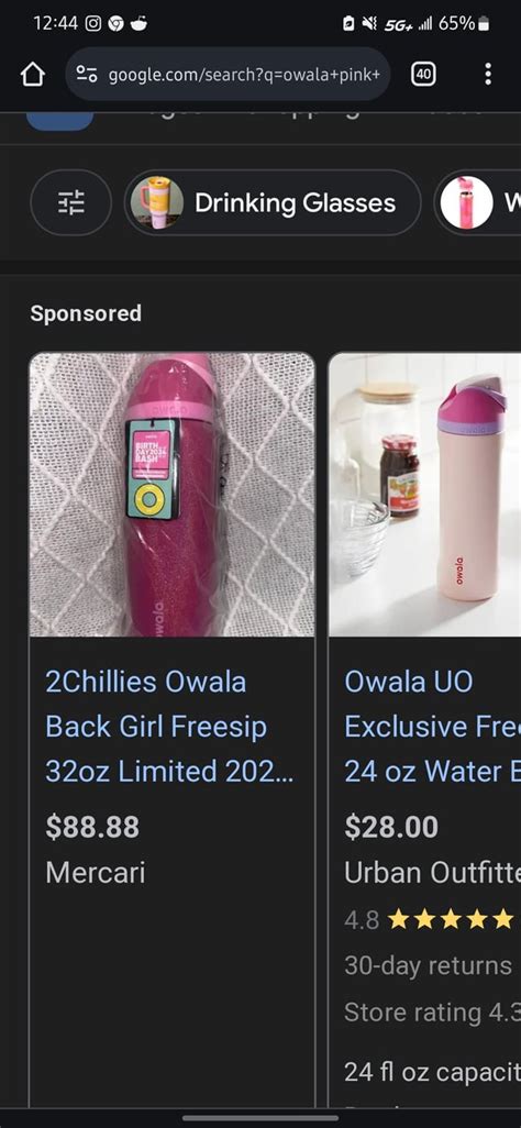 Owala Back Girl Rowala