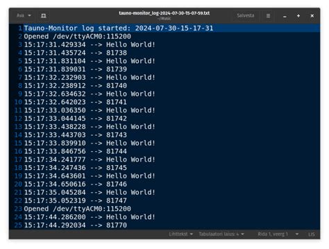 Install Tauno Monitor On Linux Snap Store