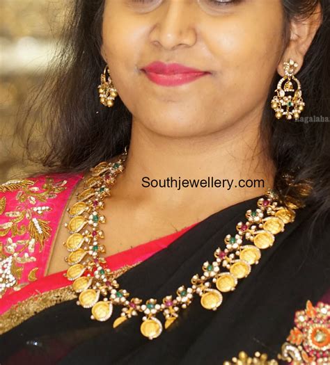 Ram Parivar Kasu Necklace Indian Jewellery Designs