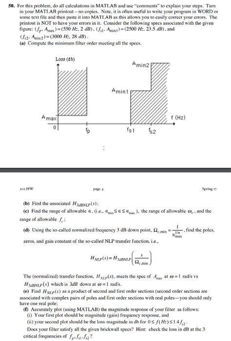 For This Problem Do All Calculations In MATLAB And Chegg