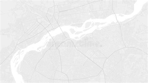 Bamako Vector Map Detailed Black Map Of Bamako City Poster With Roads
