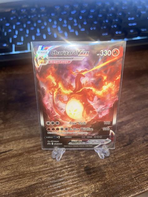 Mavin Pokémon TCG Charizard VMAX SWSH Black Star Promos SWSH261 Holo