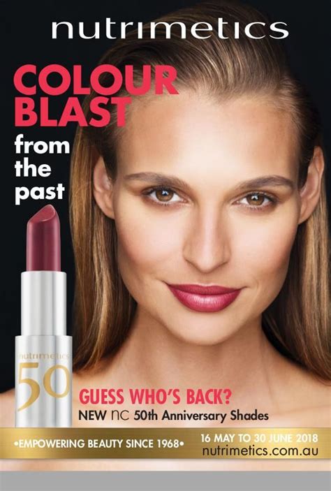 Nutrimetics Ebrochure June 2018 Au Simple Makeup The Past 50th