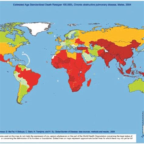 Copd Mortality Projections Global Burden Of Disease Data Updated