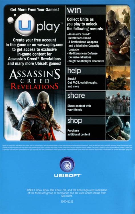 Assassins Creed Revelations 2011 Xbox 360 Box Cover Art Mobygames
