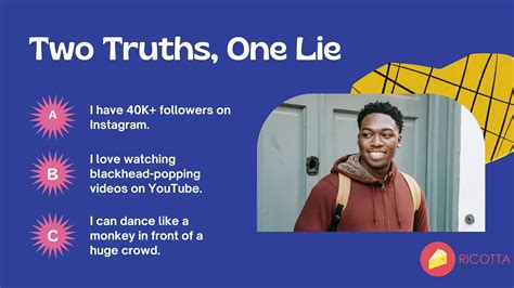 Two Truths And A Lie How To Play And 120 Best Lie Ideas In 2024