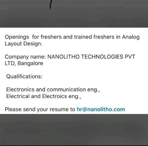 Abhishek Lakhatariya On Linkedin Vlsi Analog Freshers Layoutdesign