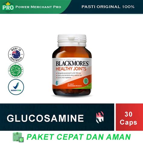 Jual Blackmores Healthy Joint Isi 30 Tablet Glukosamin Suplemen Sendi