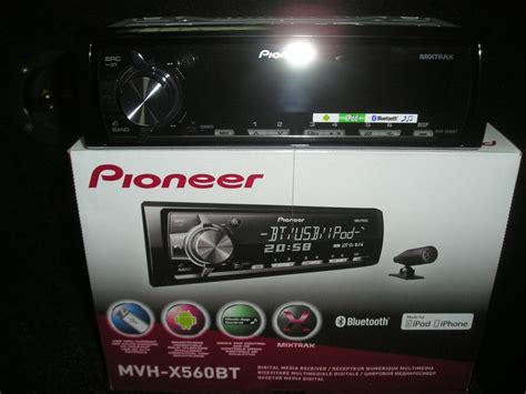 Автомагнитола Pioneer MVH-X560BT, Магнитола Pioneer MVH-X560BT