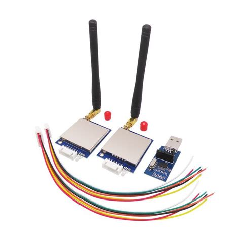 2pcs Lot 2km 500mW TTL RS232 RS485 Port Wireless Data Transceiver