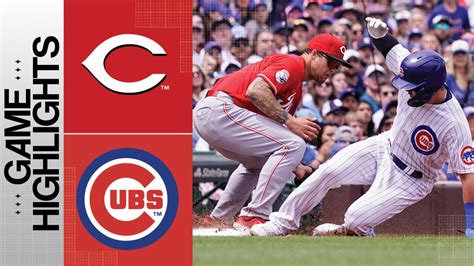 Mclain Steer Friedl Lead Reds To 8 5 Win Vs Cubs 05282023