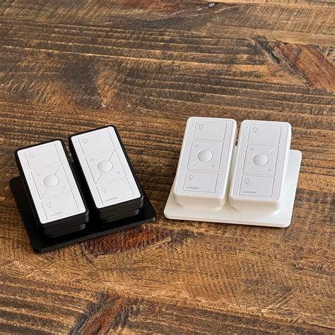Lutron Caseta Pico Double Remote Control Pedestal Stand Holder Etsy