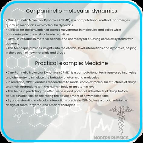 Car Parrinello Dynamics Precision Speed And Analysis In Computational