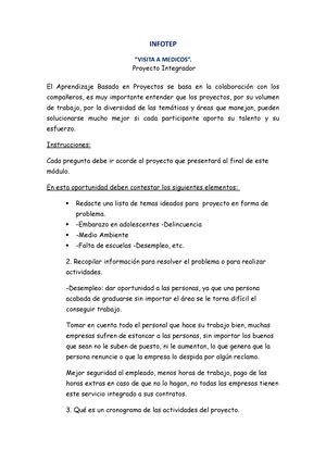 Actividad 3 Visitador Medico L VISITADOR MEDICO MODULO 2 FARMACOLOGIA
