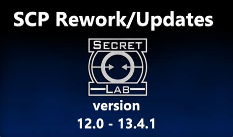 Create A Scp Sl All Scp Reworksupdates 120 1341 Tier List