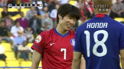 サッカーafcアジアカップ2011 準決勝「日本×韓国」 スーパーストレッチ