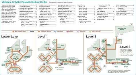 Hershey Medical Center Campus Map Map
