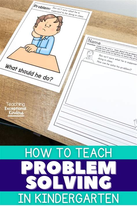 How To Teach Problem Solving In Kindergarten Teaching Exceptional
