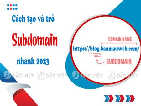 Subdomain là gì Hướng dẫn cách tạo và trỏ Subdomain nhanh 2023