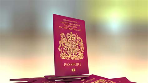 Artist Rendering United Kingdom Travel Passport 23950033 Stock Video