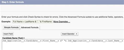 Create Cross Object Formulas Salesforce Trailhead