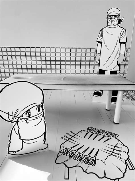 「行って来ました。原画がいっぱい見れてとてもよかった。」さとうの漫画
