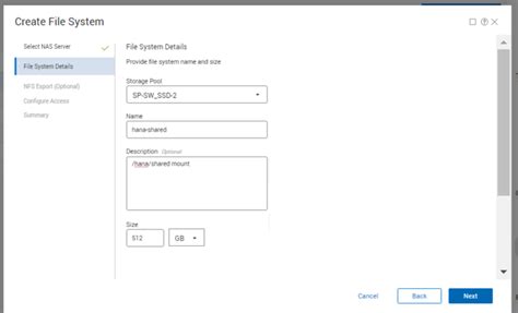 File System Storage Dell Validated Design For Sap Hana Tdi Deployments With Dell Powerflex