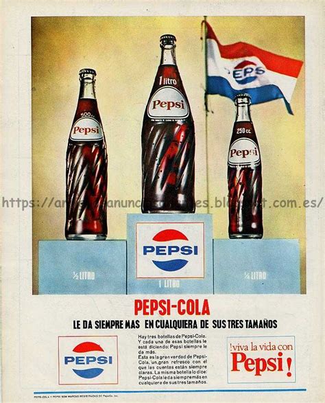 Antiguos Anuncios De Antes Pepsi Cola 27 Anuncios