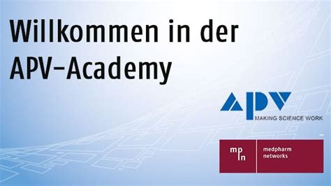 Willkommen Beim Ersten Kurs Der Apv Academy Deutsche Apotheker Zeitung