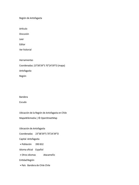 Historia De Antofagasta Y Su Región Pdf