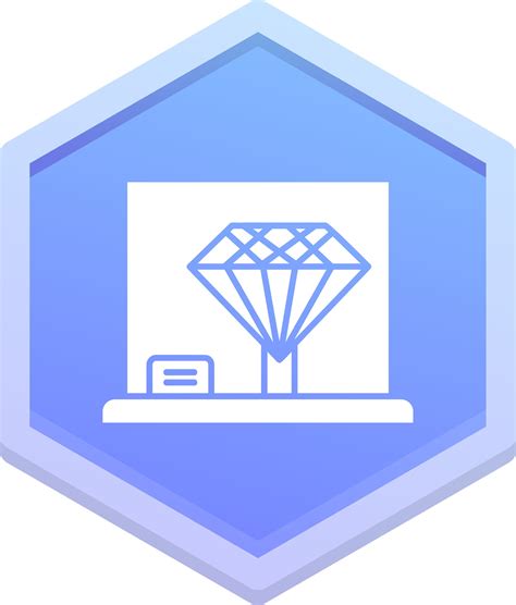 Diamond Polygon Icon 38507525 Vector Art At Vecteezy