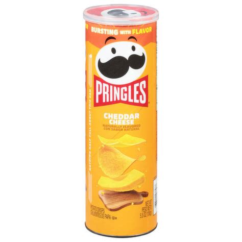 Pringles Potato Crisps Cheddar Cheese