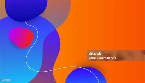Modern Colorful Abstract Background Design For Banner Poster Flyer