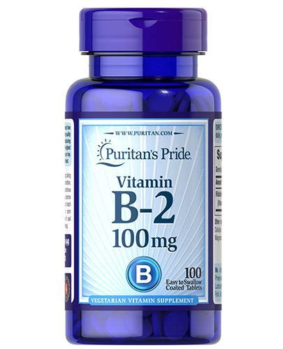 Puritans Pride Witamina B2 100 Tabl Cena Opinie Wskazania
