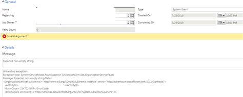 Dynamics 365 V90 Unable To Decode The Error Log Stack Overflow