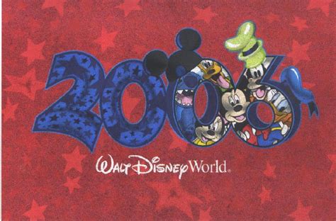 My Favorite Disney Postcards 2006 Metallic Postcard