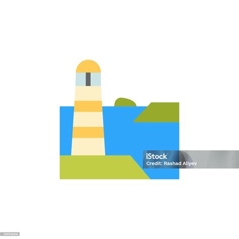 燈塔 海洋圖示為 Ui 與 Ux網站或移動應用程式儲存海洋圖示的簡單顏色向量元素向量圖形及更多名勝古蹟圖片 名勝古蹟 商務 塔