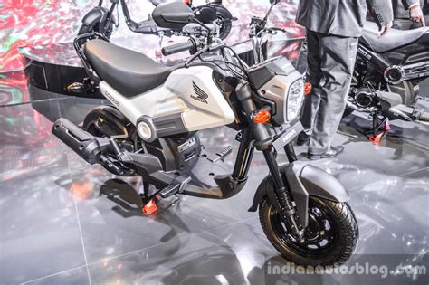 Honda Navi Shasta White Front Quarter At Auto Expo 2016