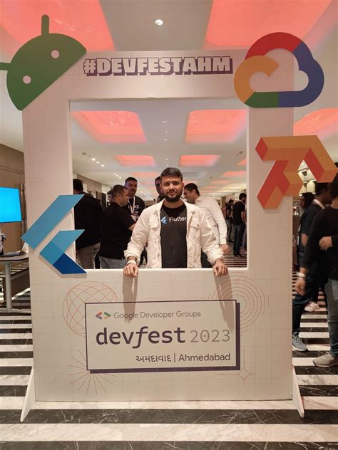 Devfestahmedabad Devfestahm Devfest2023 Flutterdevelopers Vikash