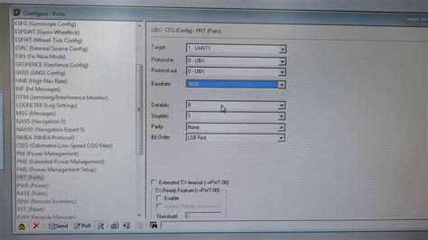 neo m8n the problem of incoming and outgoing protocols programming
