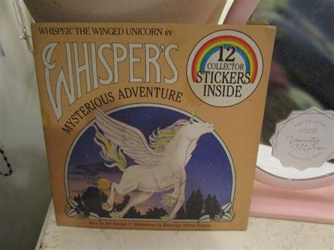 Rare Whisper The Winged Unicorn In Whisper S Mysterious Adventure Story By Jeff Simons