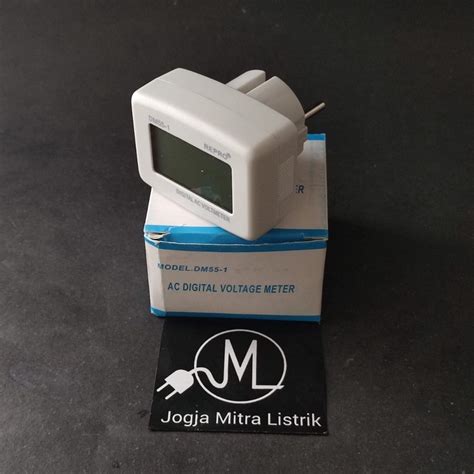 Jual VOLTMETER VOLT METER DIGITAL AC PENGUKUR TEGANGAN LISTRIK REPRO DM55 1 Shopee Indonesia