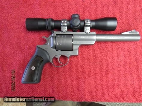 Ruger Super Redhawk Target Grey 454 Casull 45lc With Scope 454 Casull