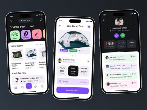 Renting App Design Concept Ios By Dmitry Lauretsky For Ronas It Ui