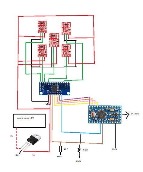 Использование Cd74hc4067 16 канальный аналоговый мультиплексор
