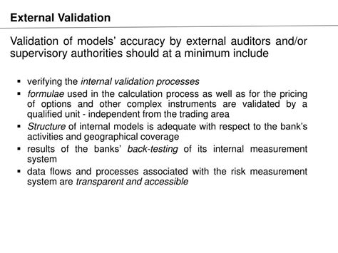 Ppt Market Risk Internal Model Approach Powerpoint Presentation Id388072