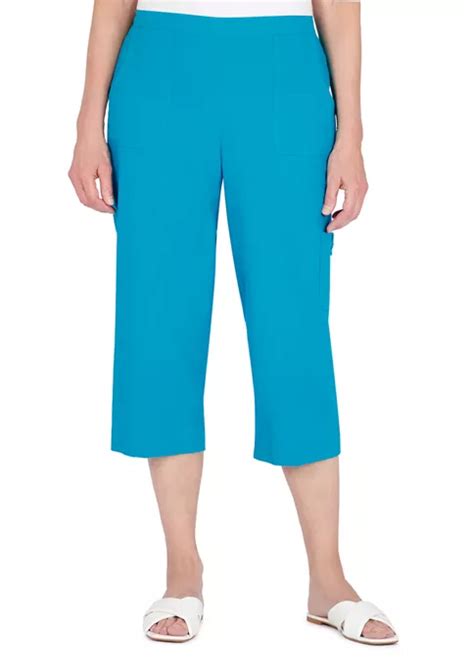 Alfred Dunner Petite Classic Denim Capris Belk
