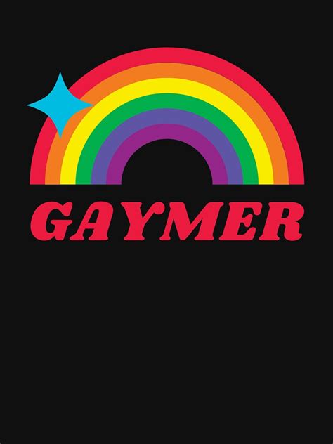 Gaymer Funny Lgbt Gamer T Shirt By Elsieunderwood Redbubble